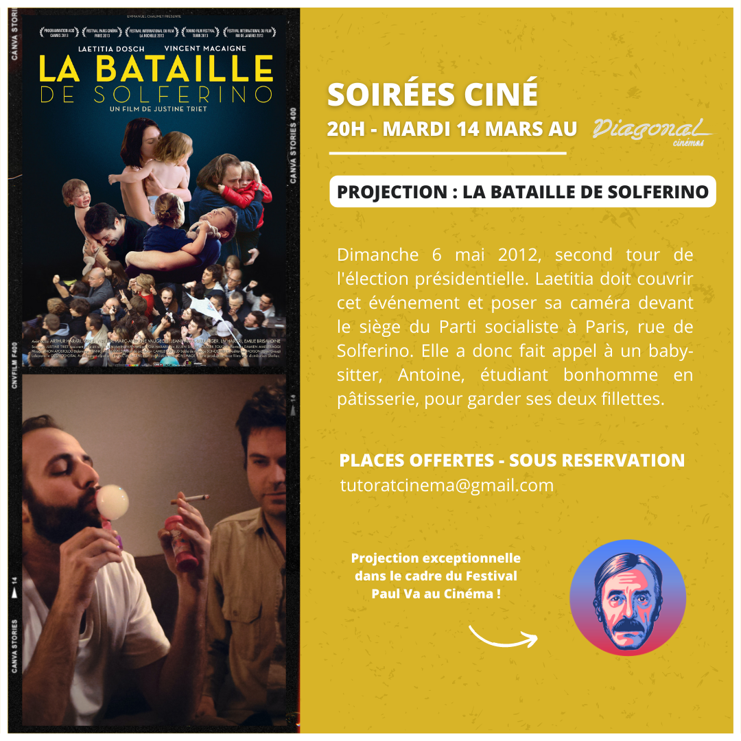 SOIRÉES CINÉ : Venez voir un film avec le festival PAUL VA AU CINÉMA ...